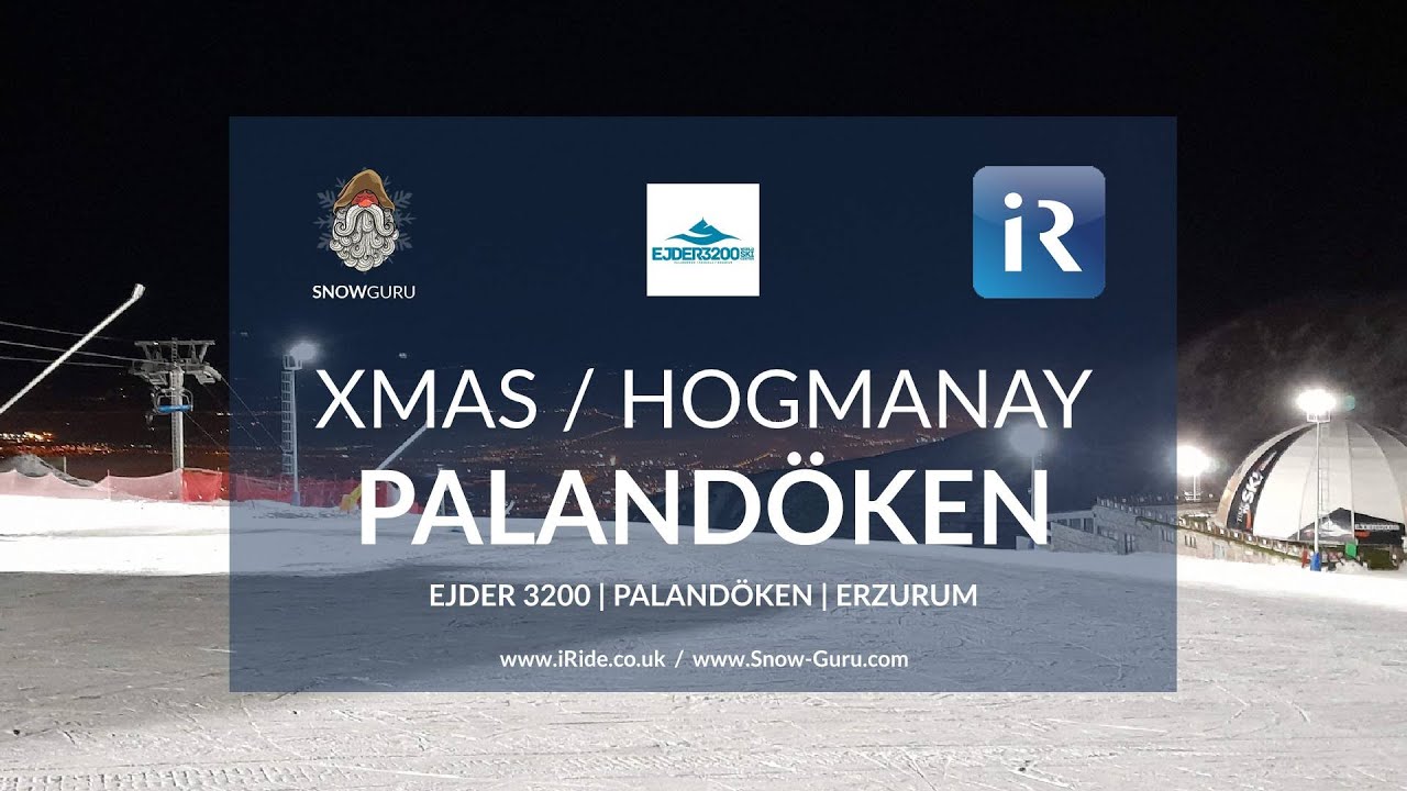 Christmas in Palandöken ski area Turkey - iRide.co.uk